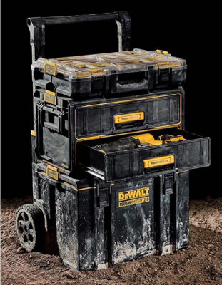 Buy Dewalt Toughsystem Box DWST83295-1 Mobile Storage Box Trolley 2 ...