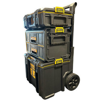Dewalt Toughsystem Box DWST83295-1 Rolling Mobile Storage Box Trolley ...