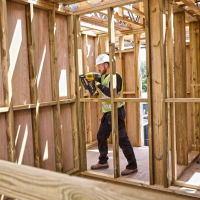 DeWalt XR DCN930P2 Cordless 18v Brushless 90mm Gasless Framing Nailer ...