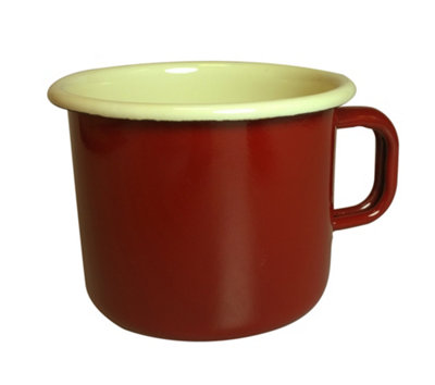 Dexam Vintage Home Enamel Mug Claret Mug | DIY at B&Q