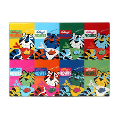 Dexam Vintage Kelloggs Pop Art Frosties Worktop Saver & Hot Pot Stand