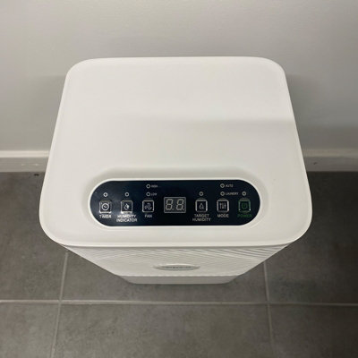 DEXPRO DXDH10 DELUX DIGITAL DEHUMIDIFIER 2.4L, TIMER, AUTO & LAUNDRY MODE