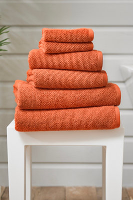Deyongs Romeo Luxury Textured Quik Dri 100% Cotton Towel | DIY at B&Q