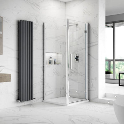 Dezine 8mm, 700mm Shower Enclosure Side Panel