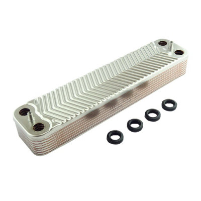 DHW Heat Exchanger - 12 Plate (Worcester Greenstar) 87161066860