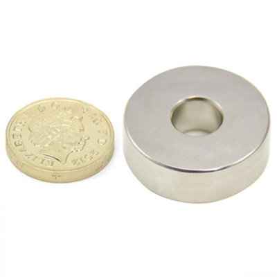 Diametrically Magnetised N42 Neodymium Ring Magnet for Arts, Crafts ...