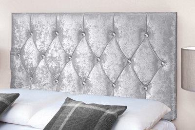 Exciting Grey Diamond Headboard Photos