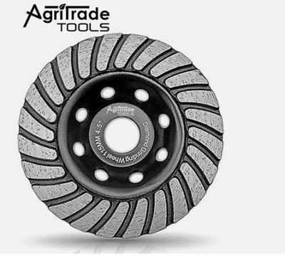 Diamond Grinding Cup Wheel Turbo Row 115mm, 4.5 inch - M14 Arbor