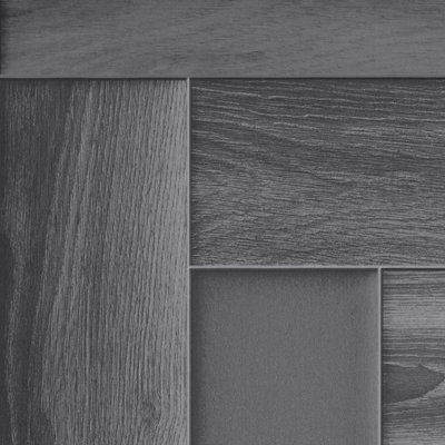 Diana Tile 999D Black Wood Effect Anti-Slip Vinyl Flooring For Kitchen ...
