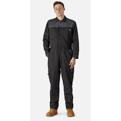 Dickies - Everyday Coverall - Black - Coverall - XL | DIY at B&Q