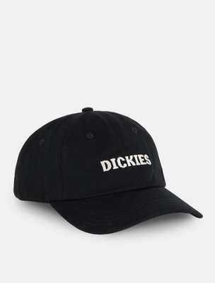 Dickies Everyday fired black cotton twill baseball cap