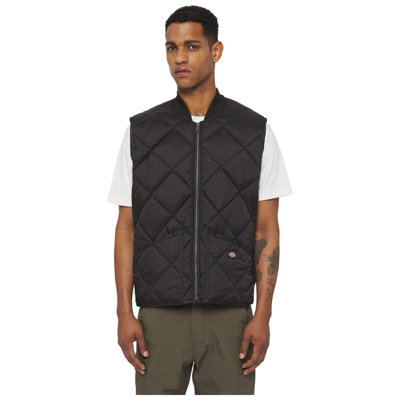 Dickies Mens Diamond Quilted Vest