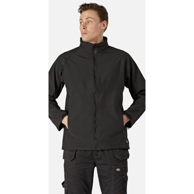 Dickies Waterproof Softshell Work Jacket Black - XXL