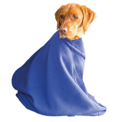 Digby & Fox Dog Drying Bag Navy (XXS)