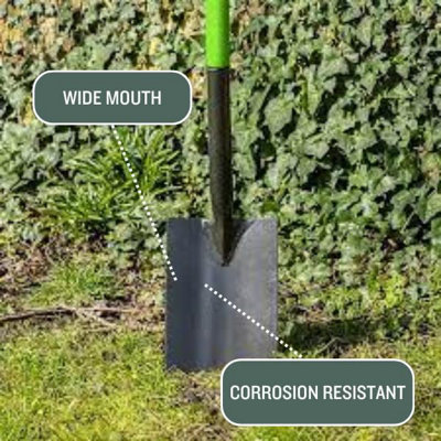Digging Spade Lightweight Edging Border Work Shovel for Garden and Lawn