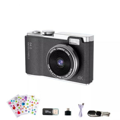 Digital Camera HD 1080P 64MP 2.4'' LCD Display Screen 8X Zoom Anti ...