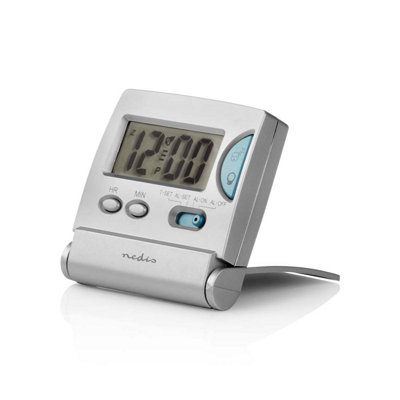 Digital Desk Travel Alarm Clock with Backlight LCD Display and Snooze ...