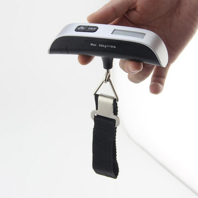 Digital Luggage Scale - Battery Powered Portable Suitcase Cabin Bag ...