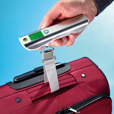 Digital Luggage Weighing Scales with Pull-Out Tape Measure, Spirit ...