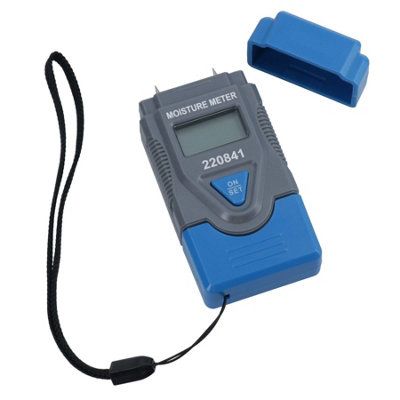 Digital Moisture Damp Meter Tester Detector for Wood Timber Concrete ...