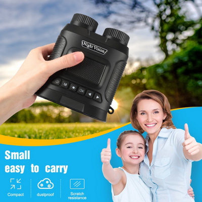 Digital Night Vision Binoculars with FHD 1080P IR Video Photo Camera ...