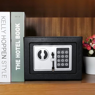 Digital Password & Keys Dual Lock Safe for Home Office Security Flex 6L