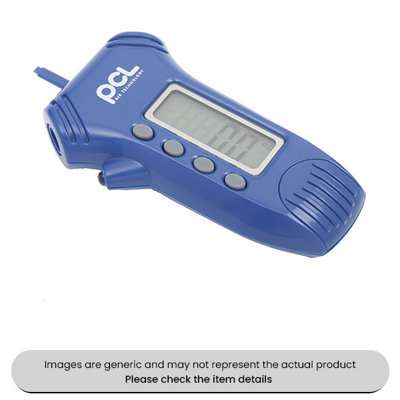 Digital Tyre Pressure & Depth Gauge 0-100 PSI & 0-0.8" Pack Qty 1