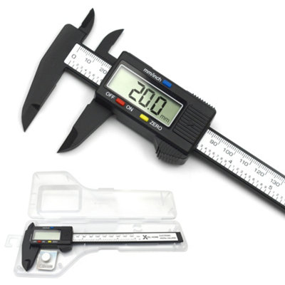 Digital Vernier Caliper 150mm with LCD Display, Precision Gauge for mm ...