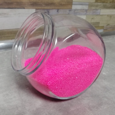 Dihl 10KG Pink Coloured Fluorescent Aquarium Gravel - 1mm to 2mm ...