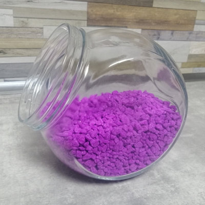 Dihl 1KG Violet Fluorescent Coloured Aquarium Gravel - 3mm to 8mm ...