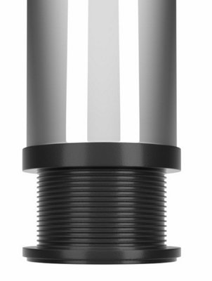 Dihl 4 x Chrome Adjustable Breakfast Bar Table Leg - 1100mm