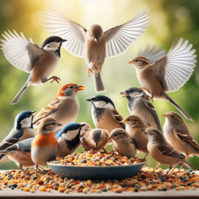 Dihl 4KG Mixed Small Bird Grit inc Flint, Oystershell, Redstone ...