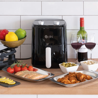 Dihl 5.5L Dial Control Black Air Fryer