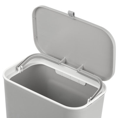 Dihl 9 Litre Waste Bin Kitchen Door Cupboard Hanging or Wall Mount ...