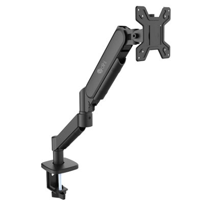 Dihl Single Computer Monitor Spring Loaded Arm Mount Desk Clamp 13 - 32 ...