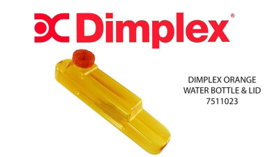 Dimplex 7511023 Genuine Electric Fire / Heater Orange Water Bottle & Lid