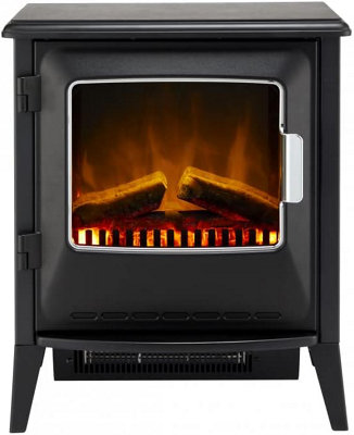 Dimplex Lucia LUC20 LED Optiflame Electric Stove Fire 2KW Log Effect ...
