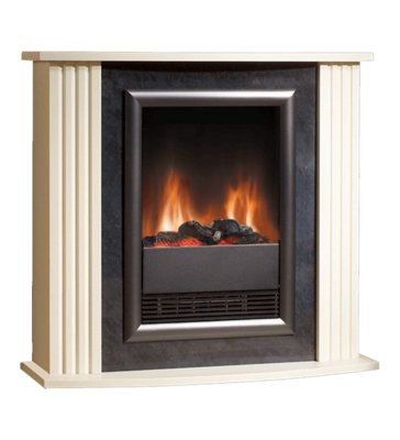 Dimplex Mozart CREAM Electric Fireplace Suite - OPTIFLAME - 2KW ...
