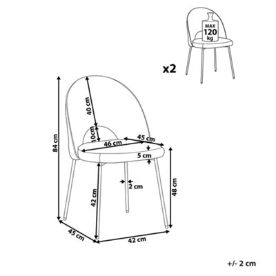 Dining Chair COVELO Light Beige