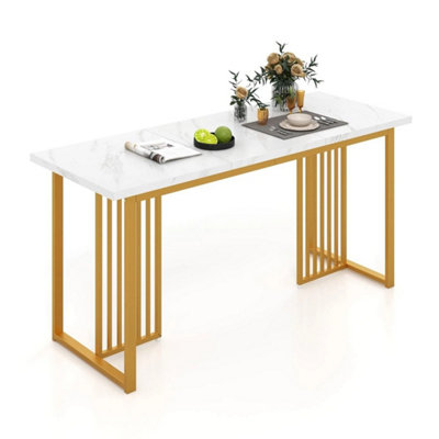Dining Table 160cm Rectangular Kitchen Table Contemporary