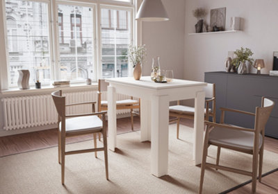 Dining table Shefa Line Family 90-120 White