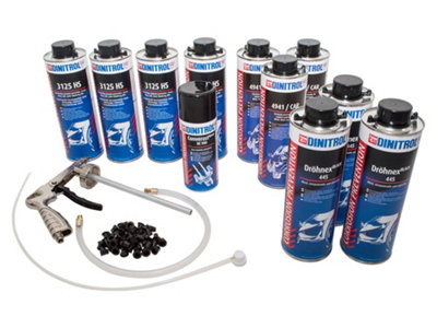 DINITROL Rust Proofing Kit For Land Rover Cavity Wax Underbody Protect ...