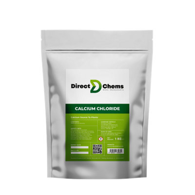 DIRECTCHEMS Calcium Chloride Flakes - 1KG , Dust and Moisture Control ...