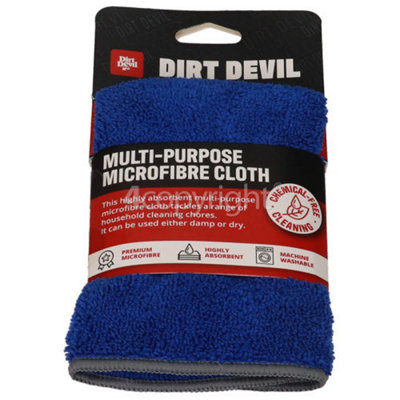 Dirt Devil Original Chemical-Free Multi-Purpose Household Microfibre ...