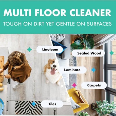 Dirtbusters Multi Floor Solution, Hard Floor Cleaner Liquid For Floor ...