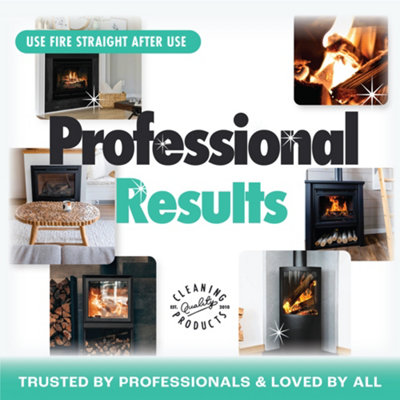 Dirtbusters Stove Glass Cleaner, Powerful Pro Cleaning Paste For All ...