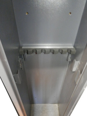 Dirty Pro Tools 6 Gun Cabinet Grey Extra Wide And Deep Safe 6 Guns 7 ...