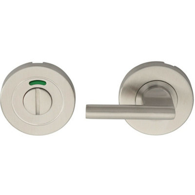 Disabled Turn Lock And Release Handle With Indicator Satin Stainless ...