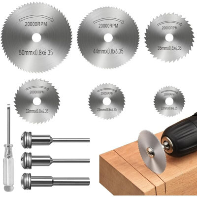 Disc Drill Blades HSS Cutting Discs High Speed Steel Saw Blades Mini ...