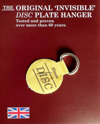 Disc Plate Hanger for Walls- Invisible Plate Holder Picture Plate ...